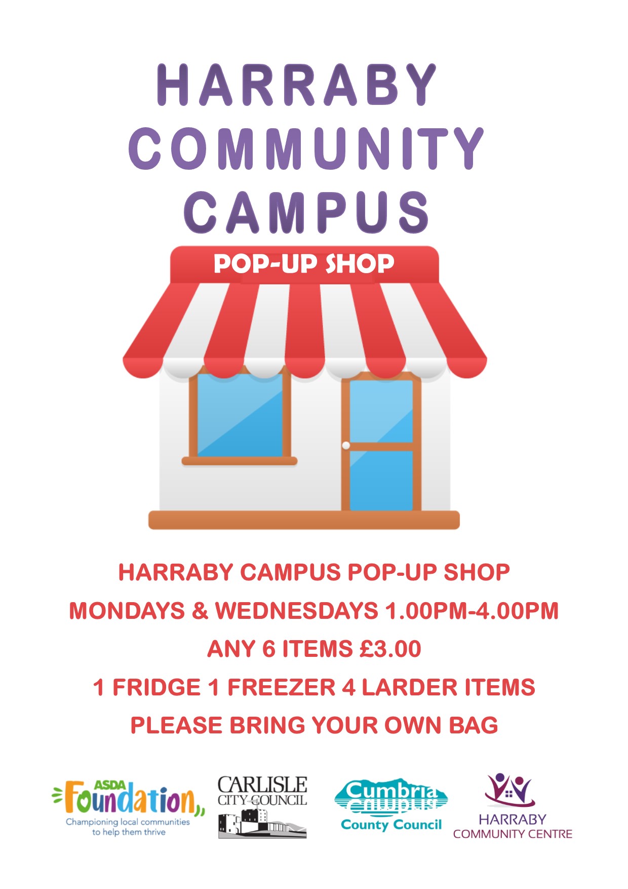 what’s new at the Harraby Community Centre – HARRABY COMMUNITY CENTRE